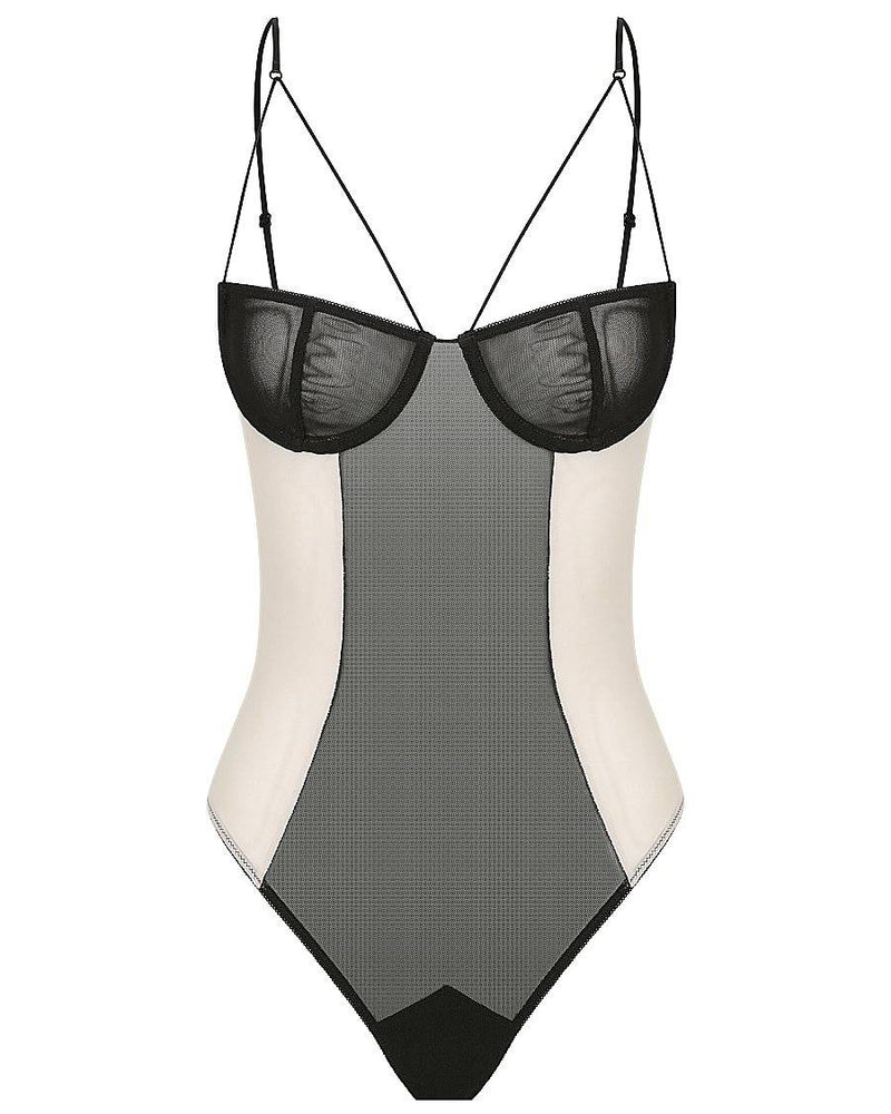Saturday The Label Tallulah Teddy Mesh Bodysuit