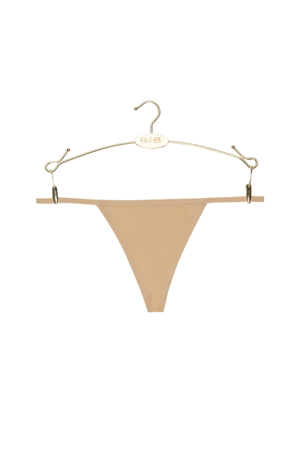 Pretty and Practical Little G G-Strings in Apricot by Rose & Bare